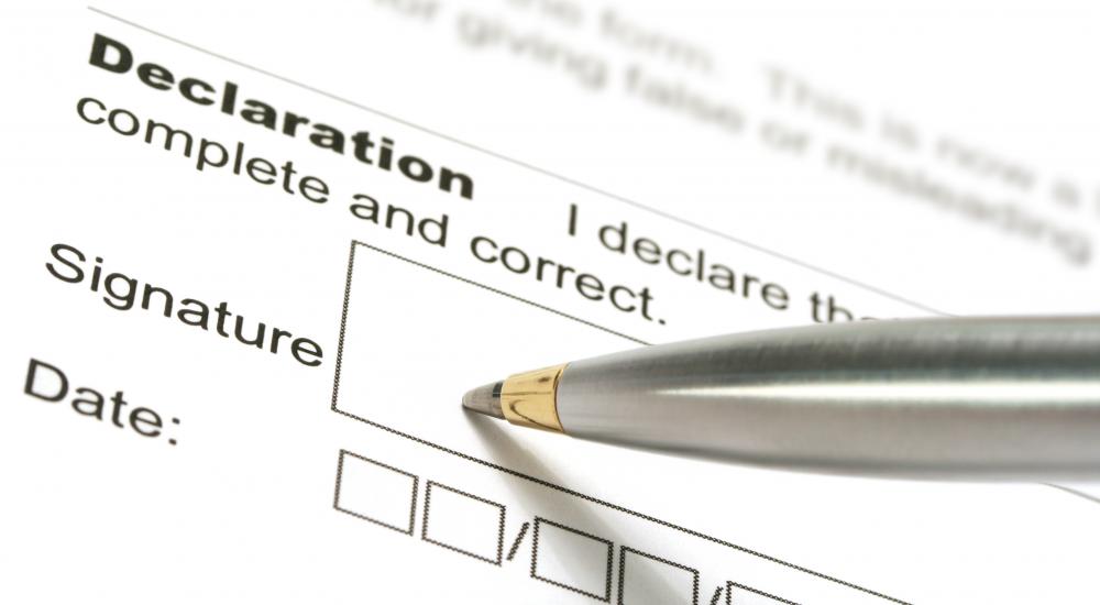 What Does It Mean to Give Your "John Hancock"? (with pictures)